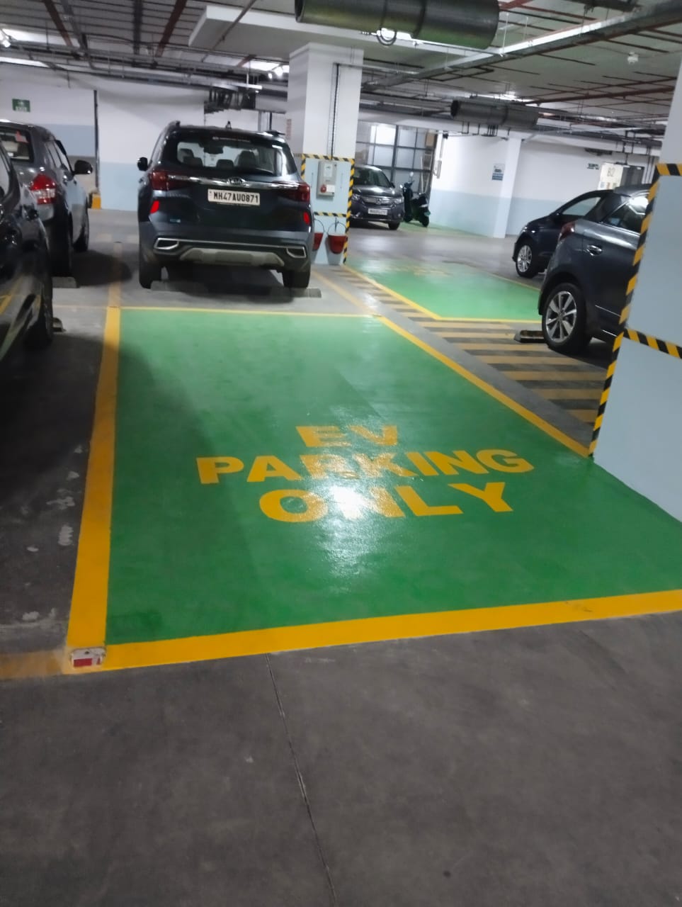 EV Parking Flooring | Chirag Enterprises and Epoxy Palghar | Palghar ...